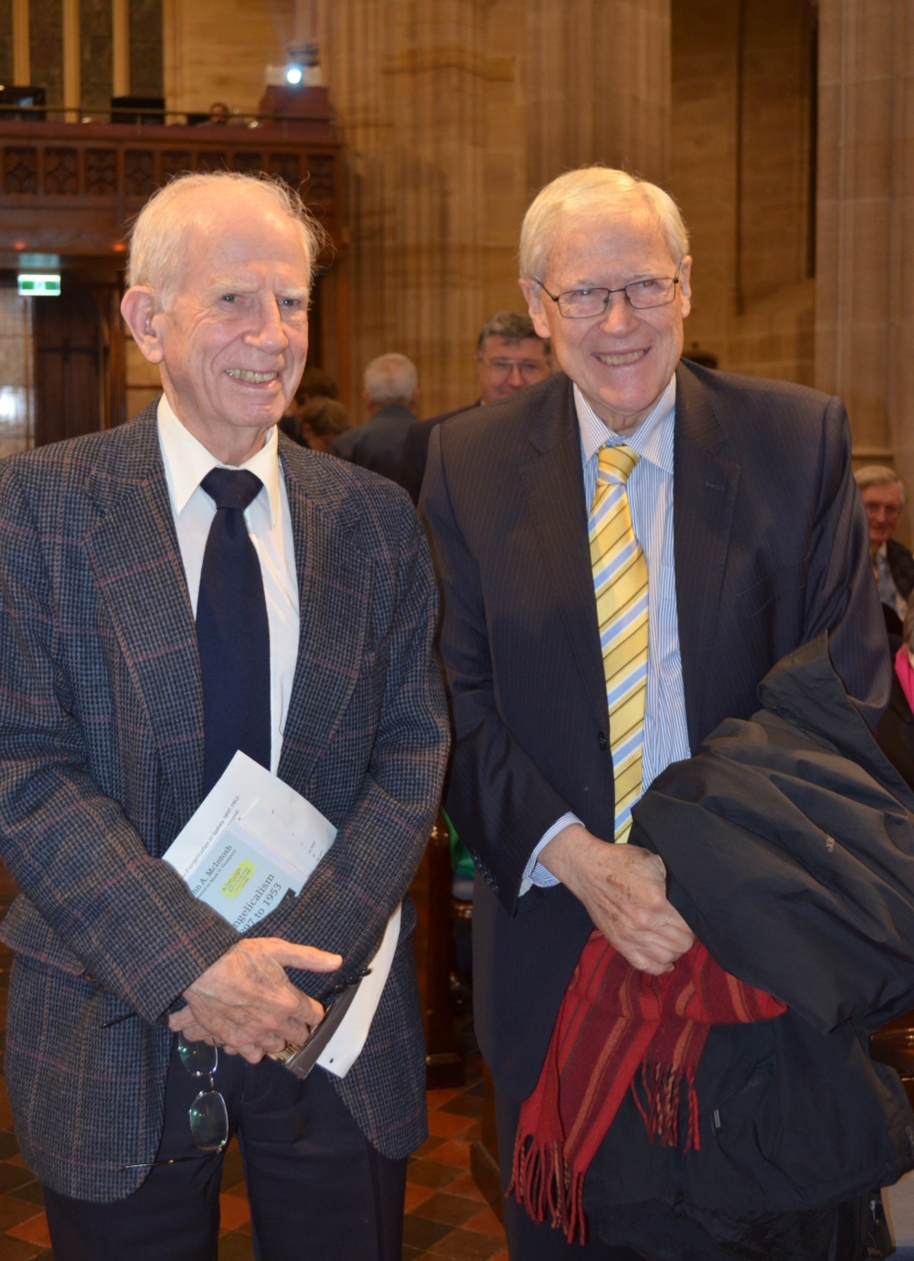 John McIntosh book launched by Peter Jensen at St Andrews Cathedral ...